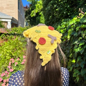 Pizza Bandana Crochet Pattern - DIGITAL PDF DOWNLOAD - Etsy