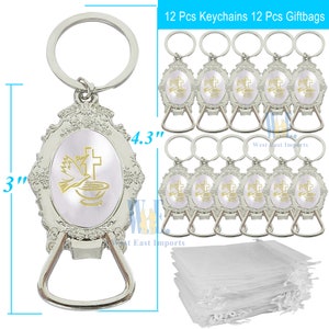 12 Pcs Personalized First Communion Favors Recuerdos Para Bautizo Dove ...