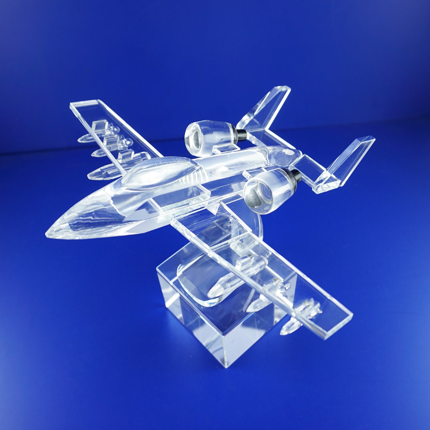 Crystal A-10 Thunderbolt II Jet Fighter Warthog Hog Trophy - Etsy