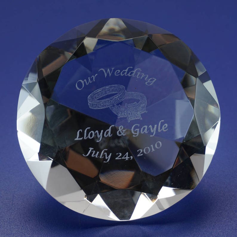 Diamond Awards Personalized Custom Laser Etched Engraving | Etsy