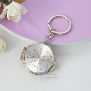 12 PCS Personalized Wedding Favor Guest Gifts Keychains Bulk Recuerdos ...