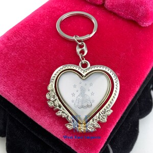 Personalized Spinning Quinceañera Keychain Favor (12 PCS) - Engraved ...
