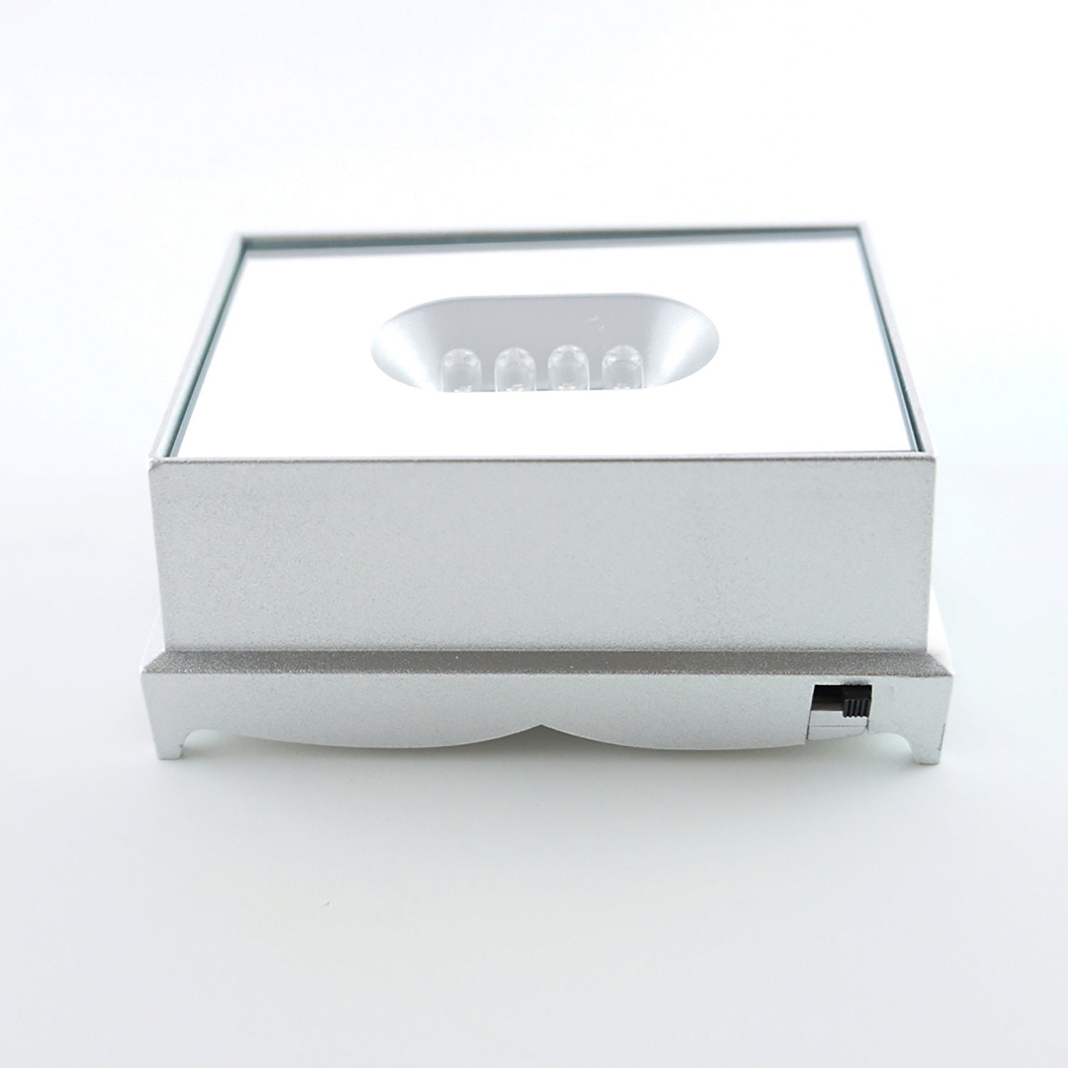 Rectangular 4 LED Crystal Light Base Display Stand Multi-color - Etsy