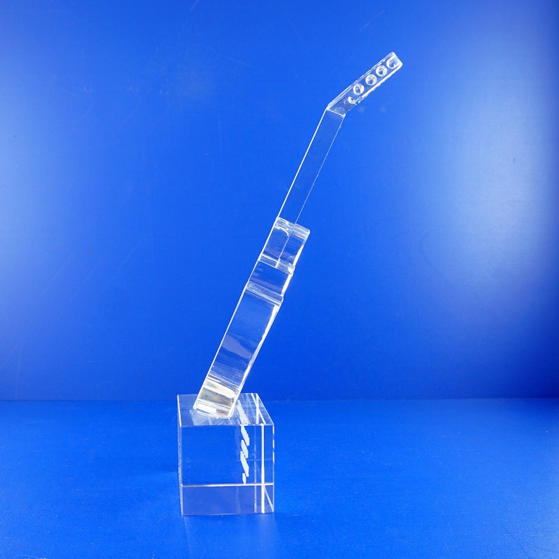 Crystal Guitar Award Trophy Music Presentation Musician School Gift ...