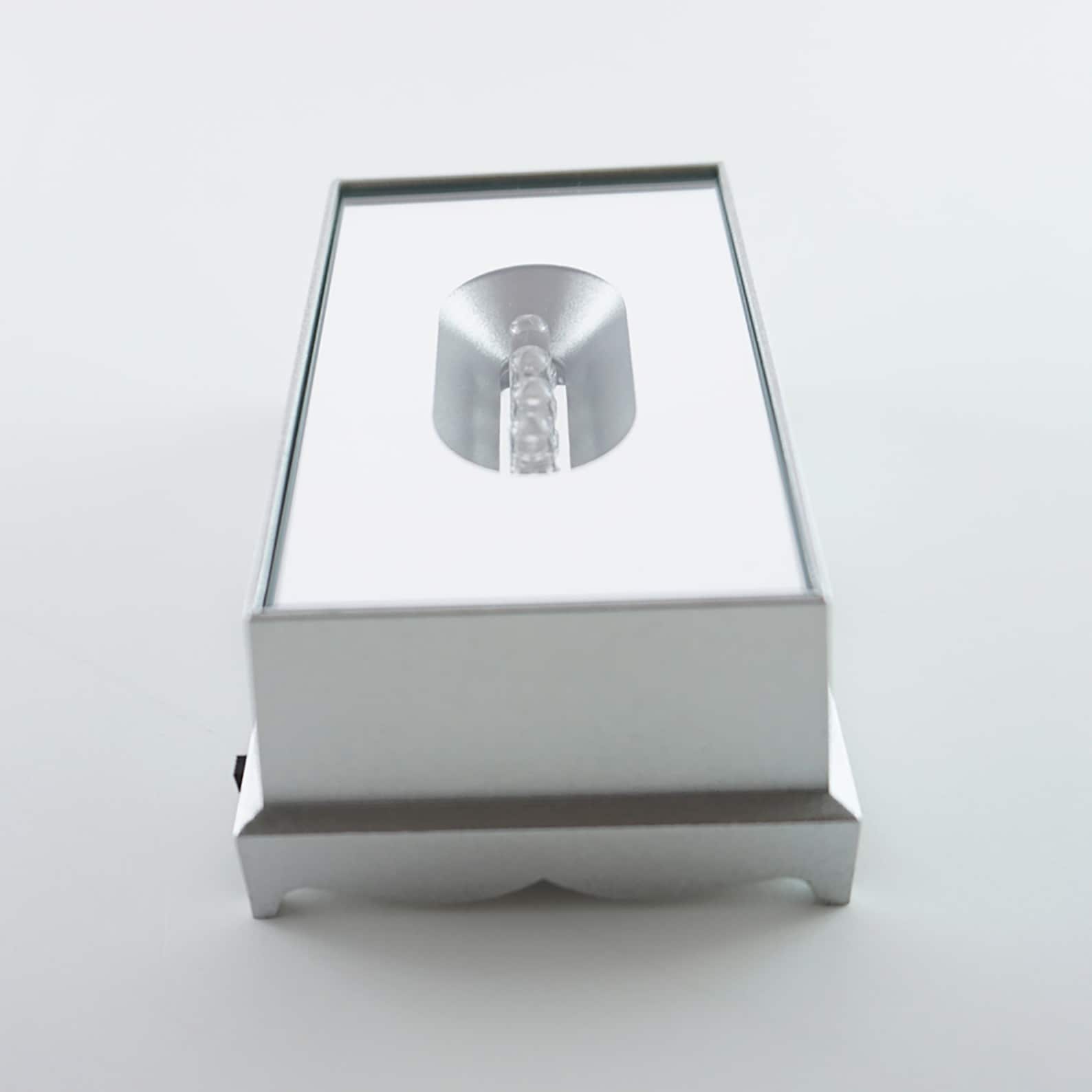 Rectangular 4 LED Crystal Light Base Display Stand Multi-color - Etsy