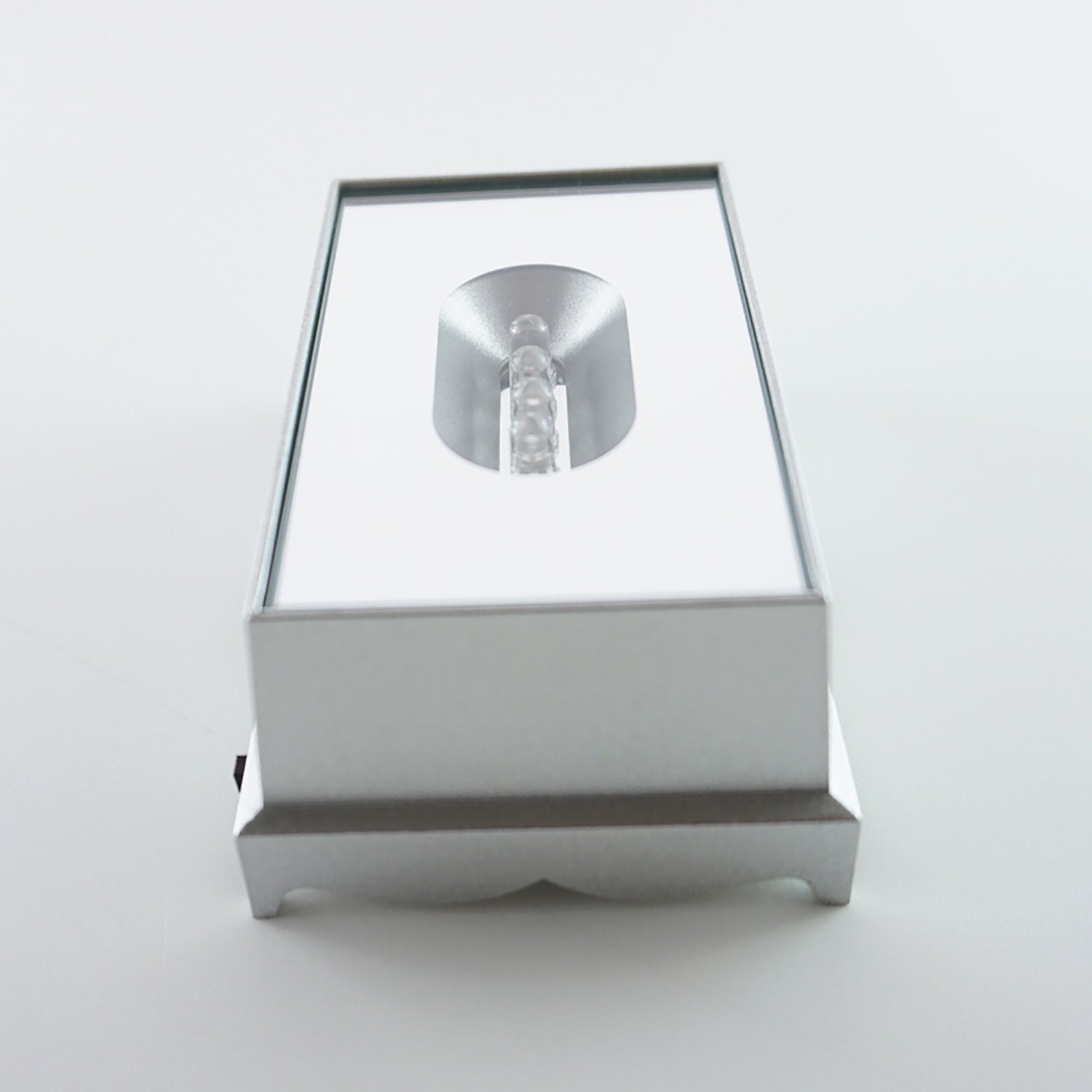 Rectangular 4 LED Crystal Light Base Display Stand Multi-color - Etsy