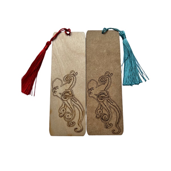 Octopus Bookmark - Etsy