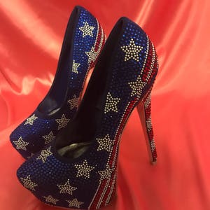 Patriotic Heels - Etsy