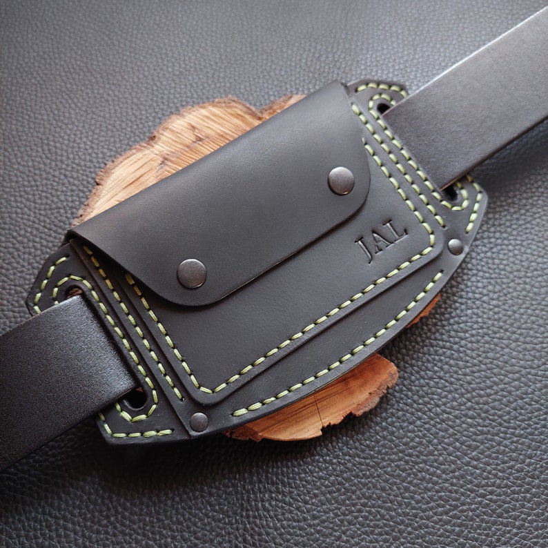 Travel Belt Wallet, Black Belt Wallet, Personalized Wallet Gift for Men ...