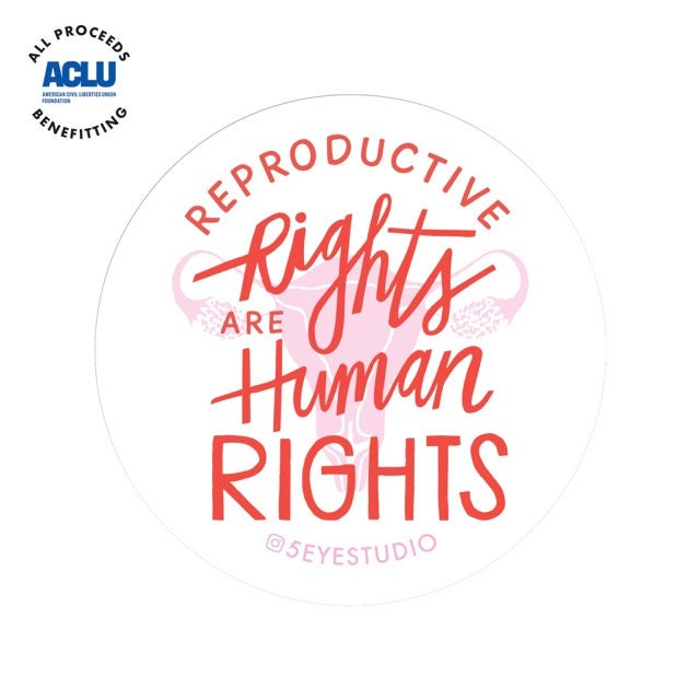 Reproductive Rights 3-inch Vinyl Sticker - Etsy