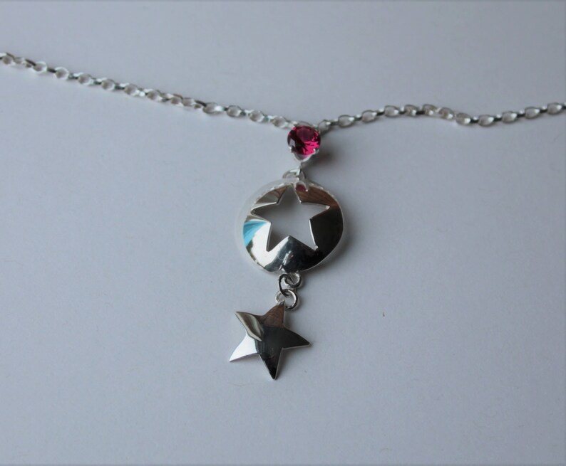 Star Design Necklace - Etsy