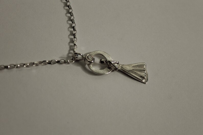 Guardian Angel Silver Chain and Pendant - Etsy
