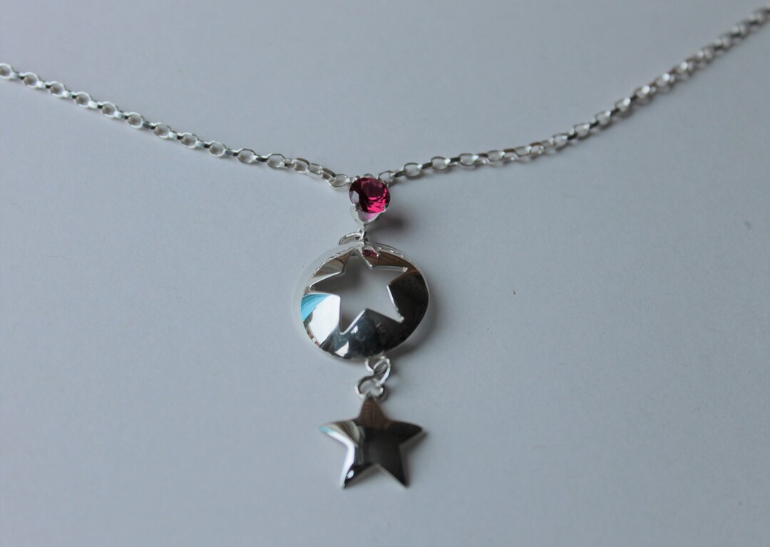Star Design Necklace - Etsy