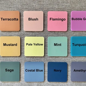 Motel Style Acrylic Keychains - Etsy
