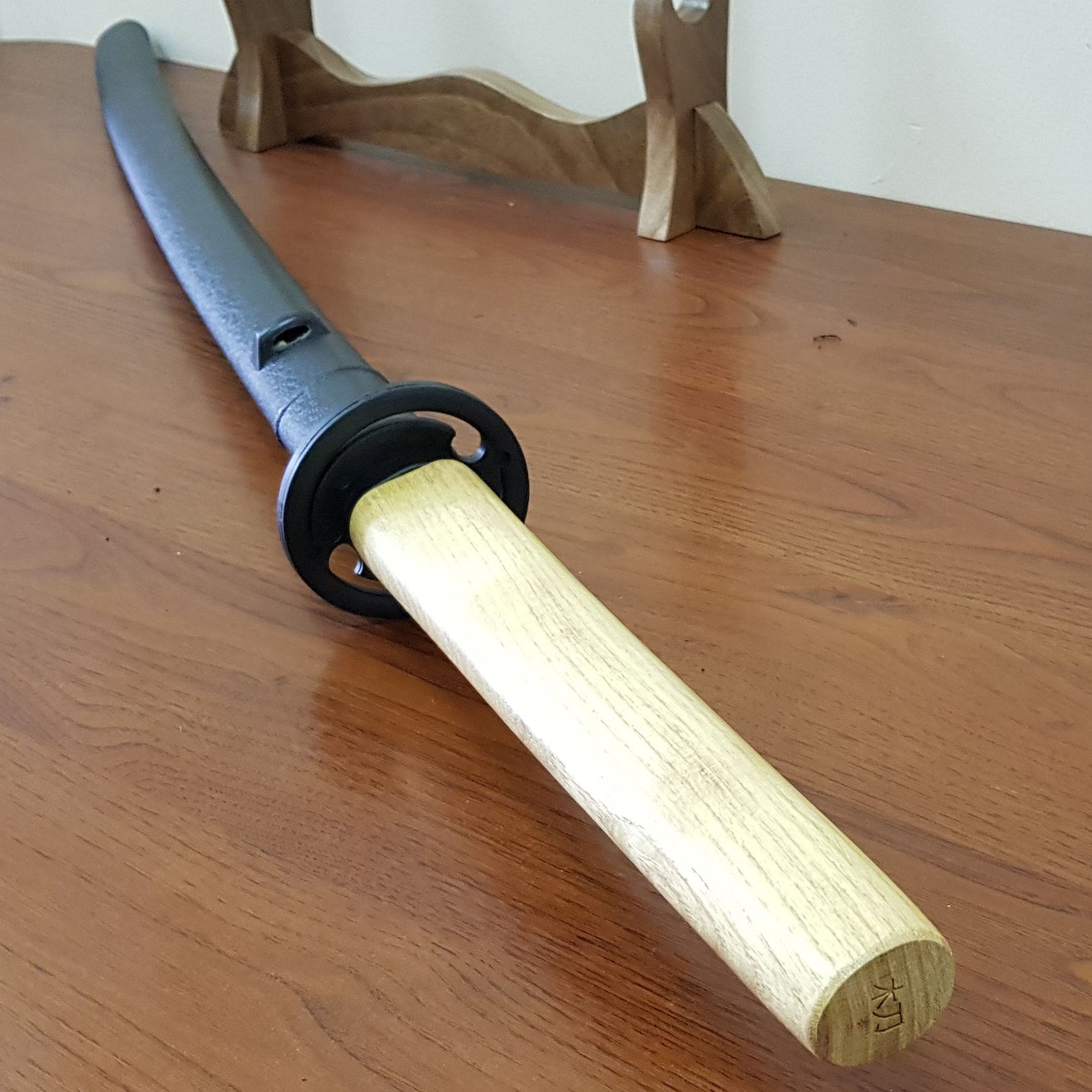 Wooden Bokken Daito 102 Cm 40.1 With Groove Patterned | Etsy