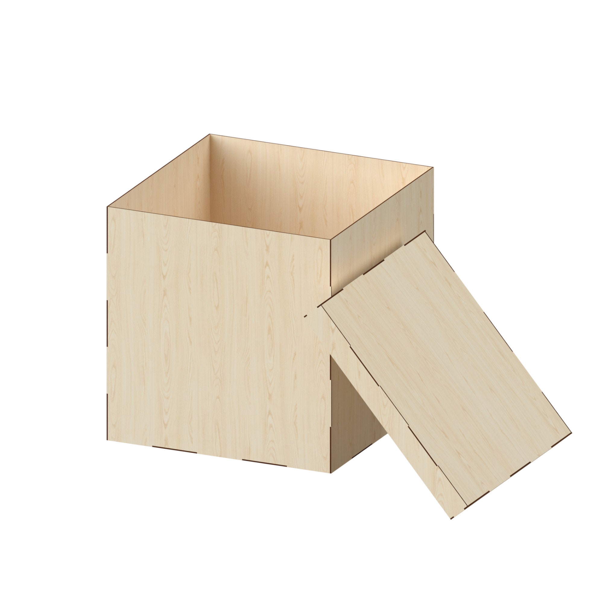 Box With Lid Square 50CM X 50CM | Etsy