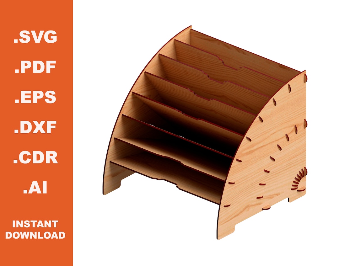 Desk Organizer / Sheet Holders / Laser Cut Files / Instant Download ...