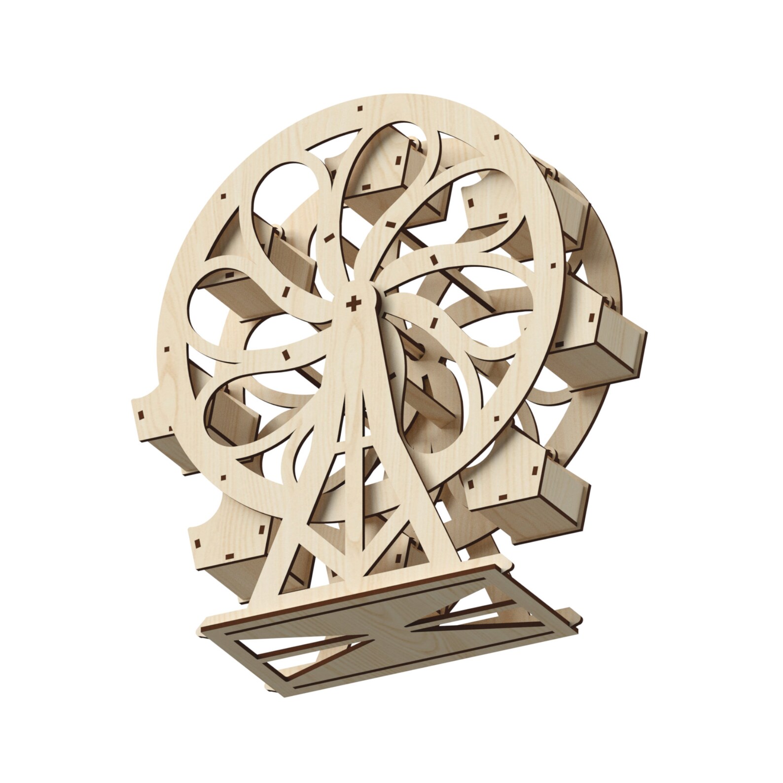 Ferris Wheel Laser Cut Files Instant Download - Etsy