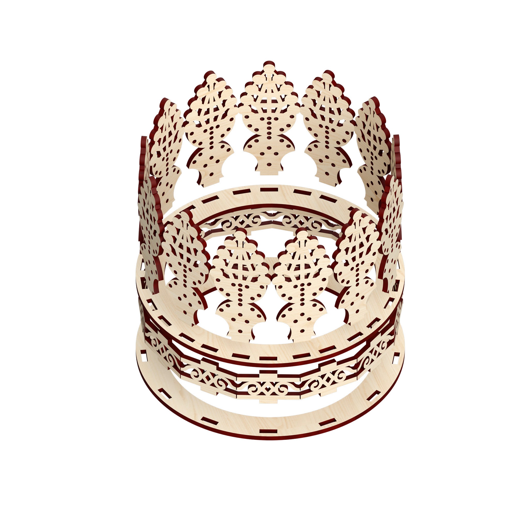 Princess' Crown / Laser Cut Files / Instant Download/ Cnc - Etsy Australia