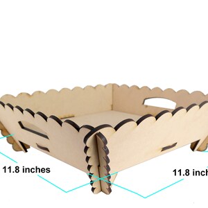 Tray, DXF File for Laser, Vector for Laser Cutting - Etsy
