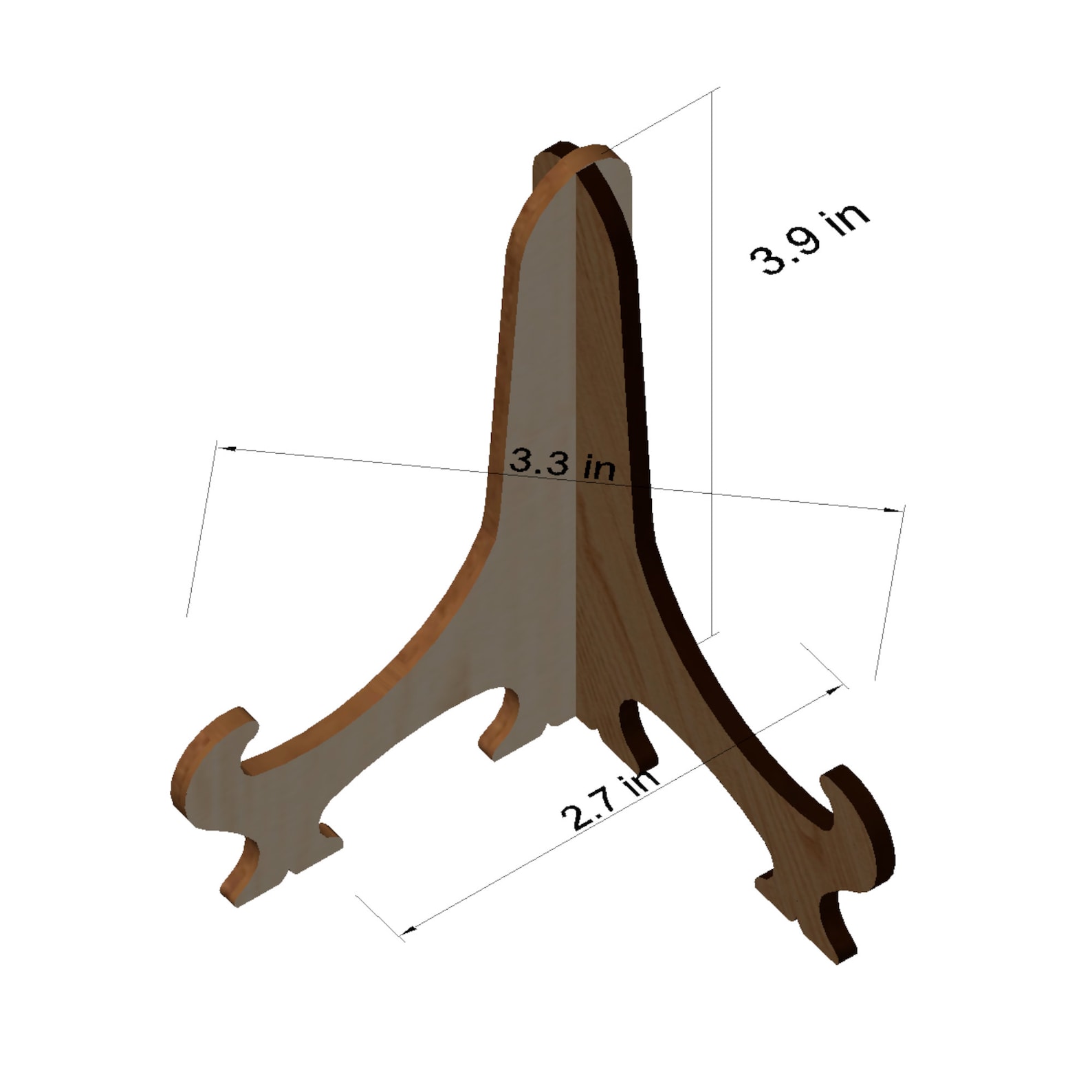 Plate Stand- Laser Cut Files - Instant Download - Etsy