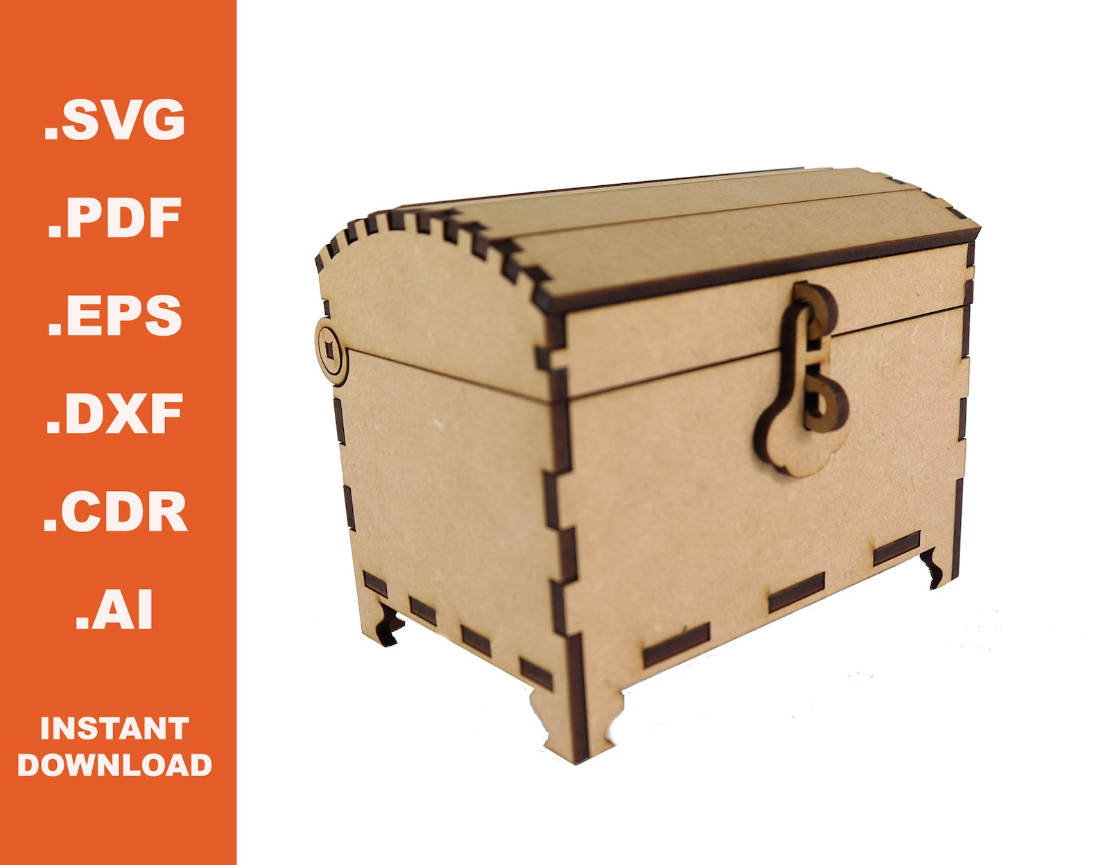 Trunk- Laser Cut File- Instant Download - Etsy