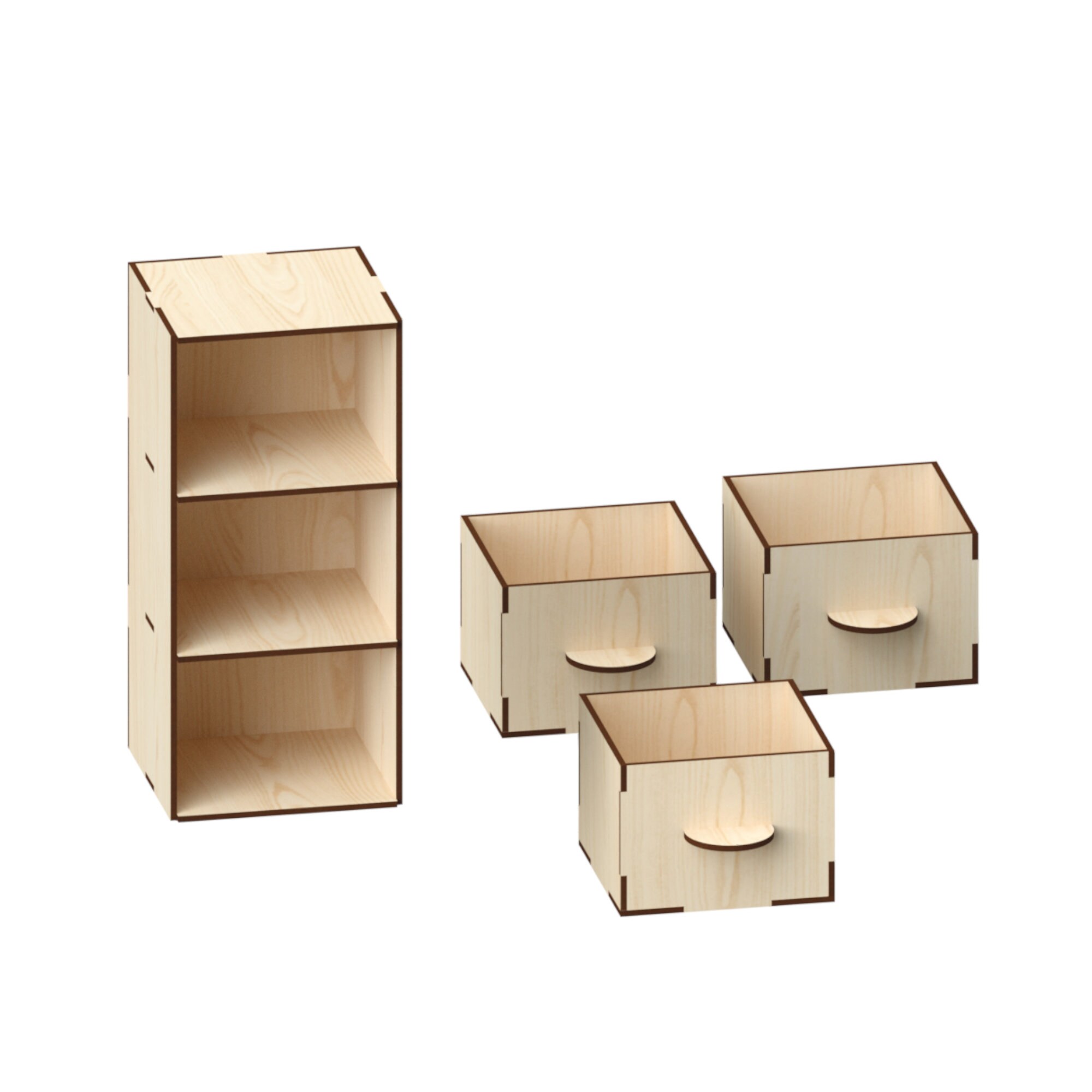 Desktop Organizer-laser Cut Files Instant Download - Etsy