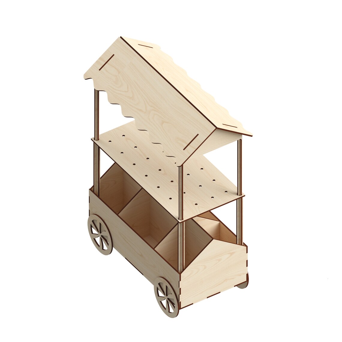 Candy Cart Lollipop Display / Laser Cut Files / Instant | Etsy