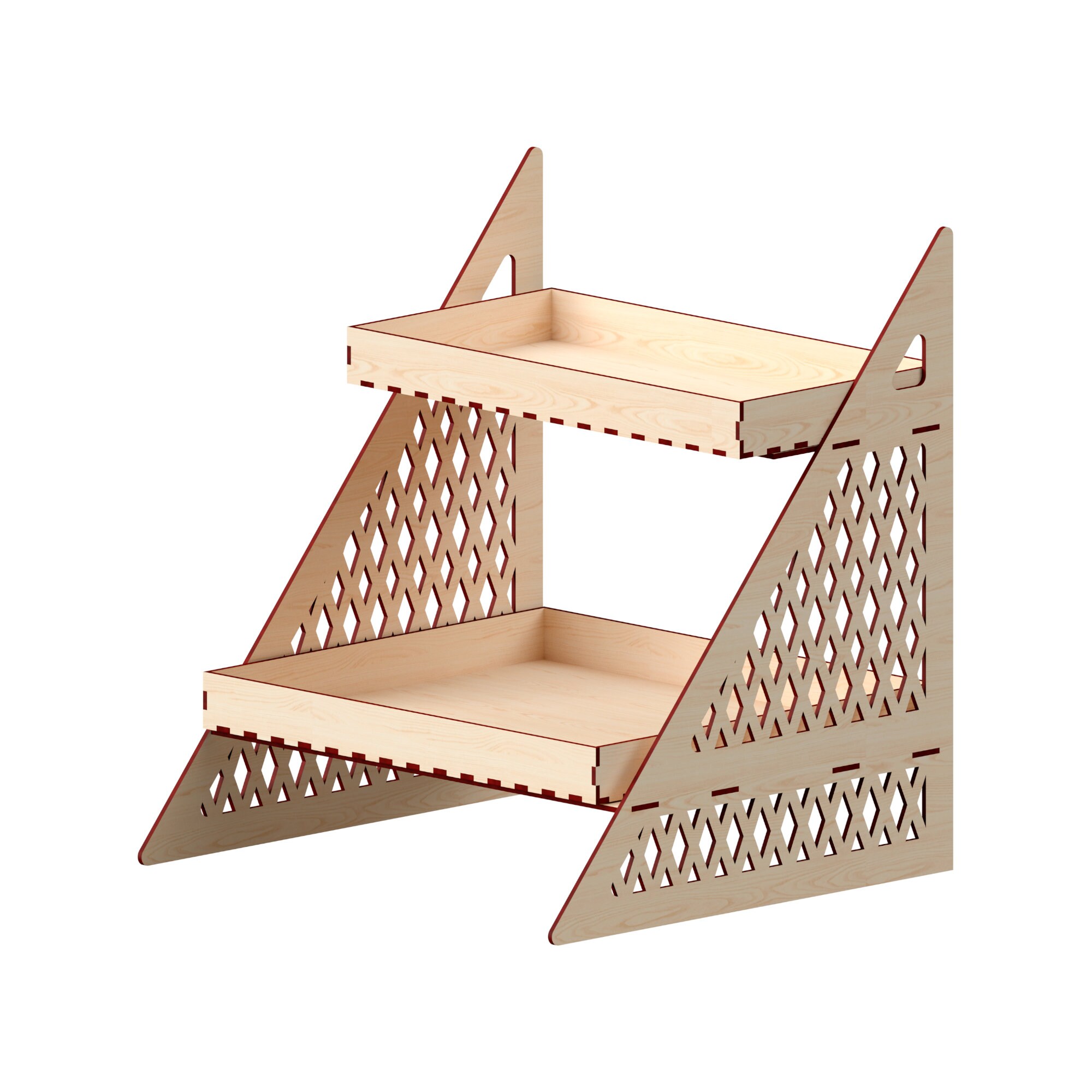 Tiered trays / Laser Cut files / Instant Download / Digital | Etsy