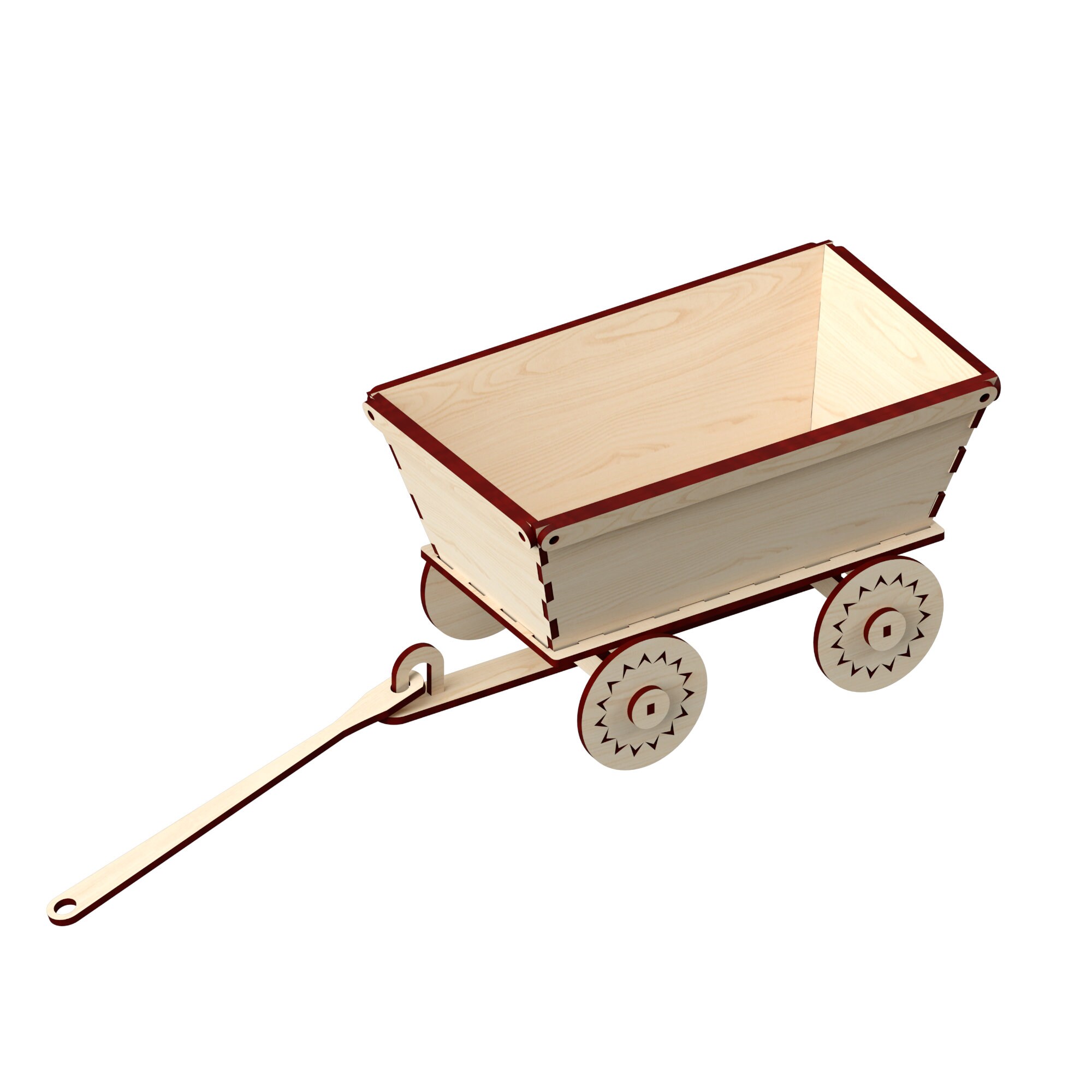 Trailer / Laser Cut Files / Instant Download / Cnc Pattern / Cnc ...