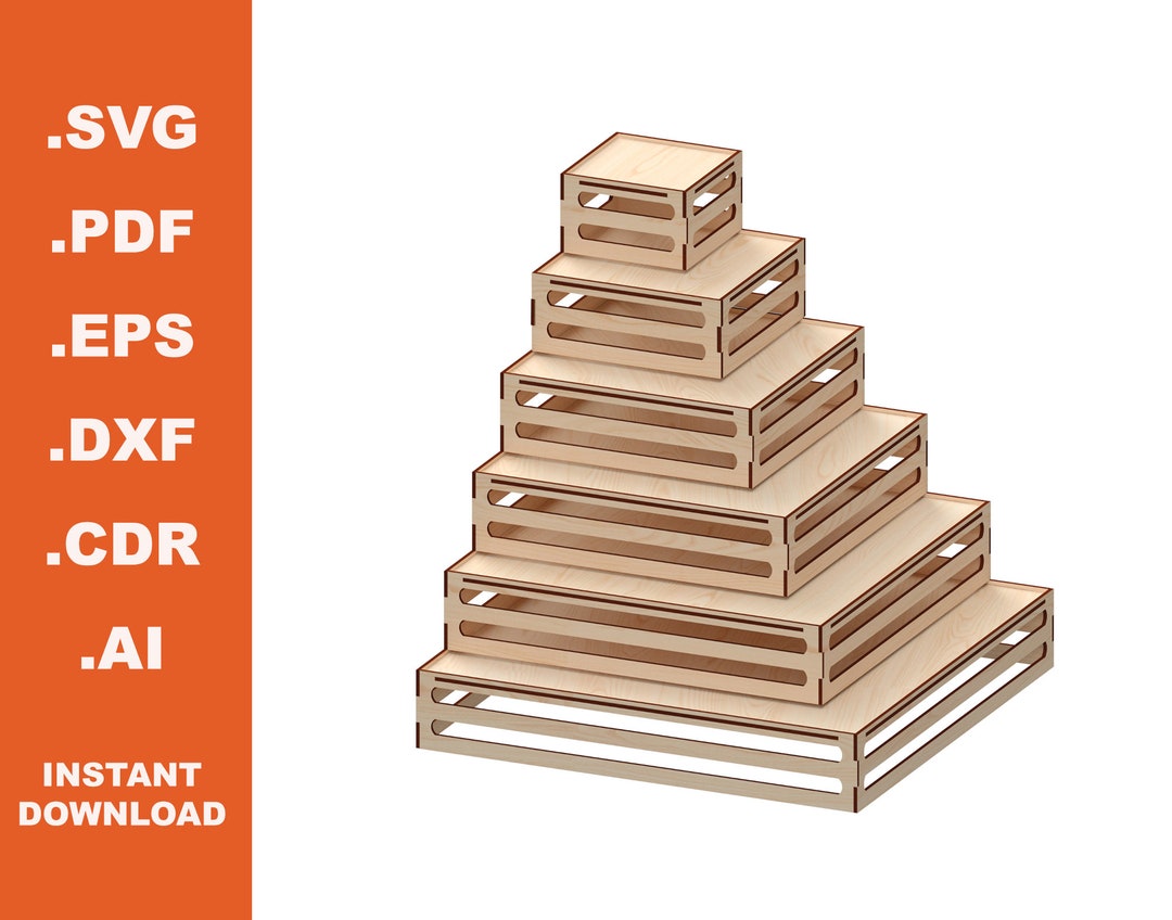 Tray Package- Platepackage- Laser Cut Files- Instant Download - Etsy