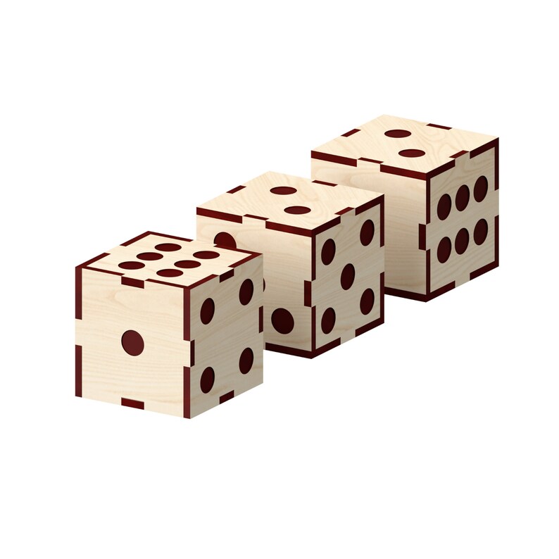 Dice / Laser Cut Files / Instant Downloadable - Etsy