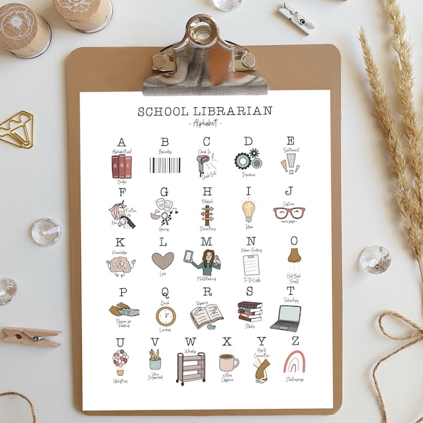School Library Decor - Etsy