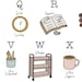 Librarian Alphabet Print Librarian Appreciation Gift Classroom Wall ...