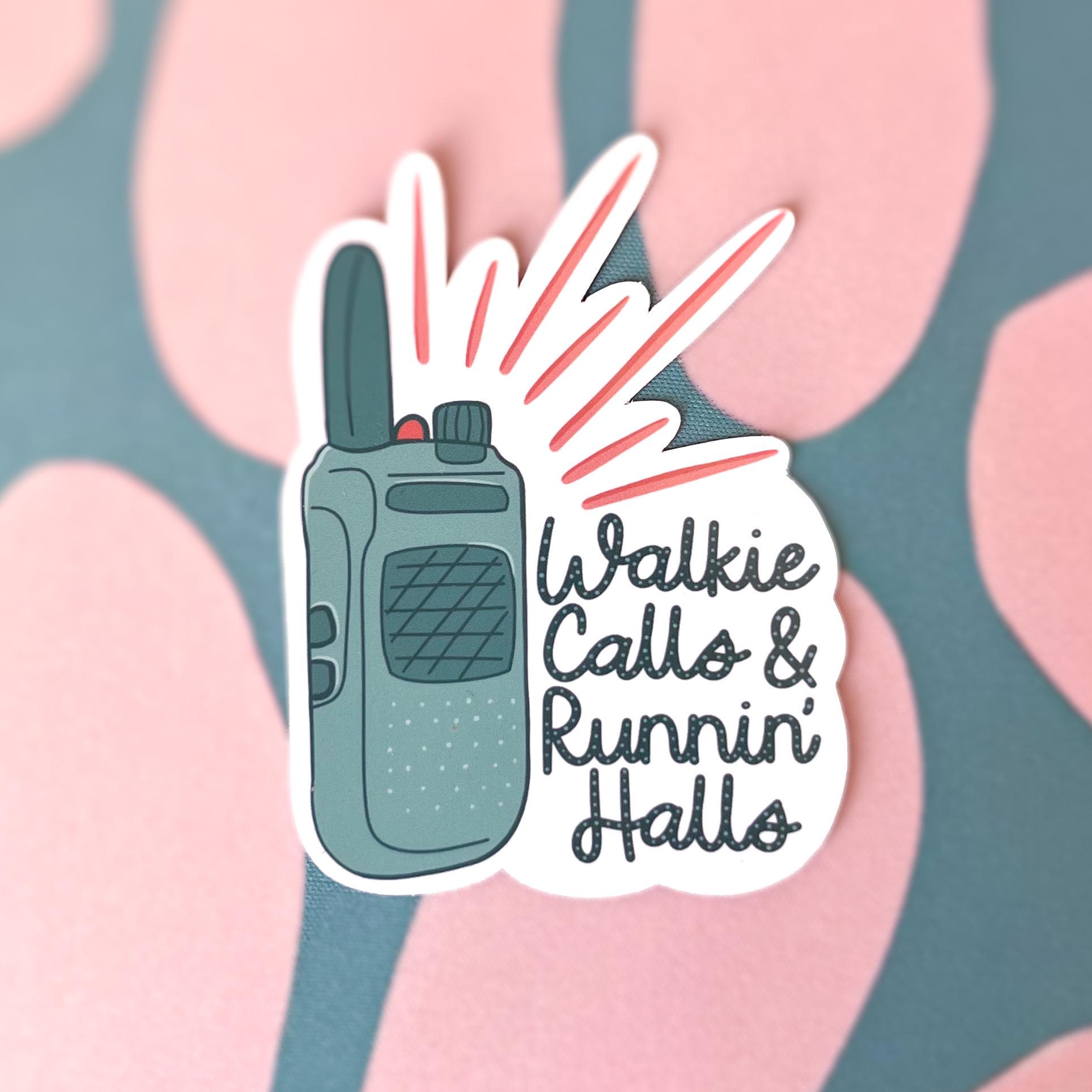 School Principal Sticker: Walkie Talkie, SRO, Custodian Gift - Etsy