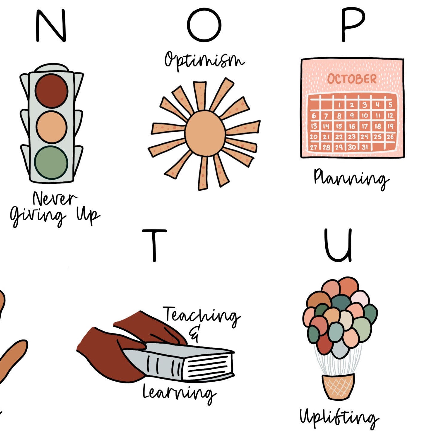 Paraprofessional Alphabet Art Print: Teacher Assistant Gift - Etsy