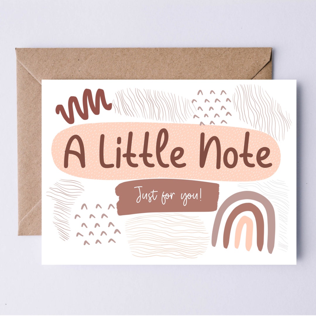 Any Occasion Notecard Digital Download - for Teachers, Principals ...