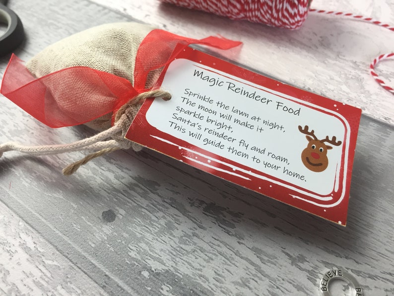 Magic Reindeer Food Reindeer Food Christmas Eve Box Bird | Etsy