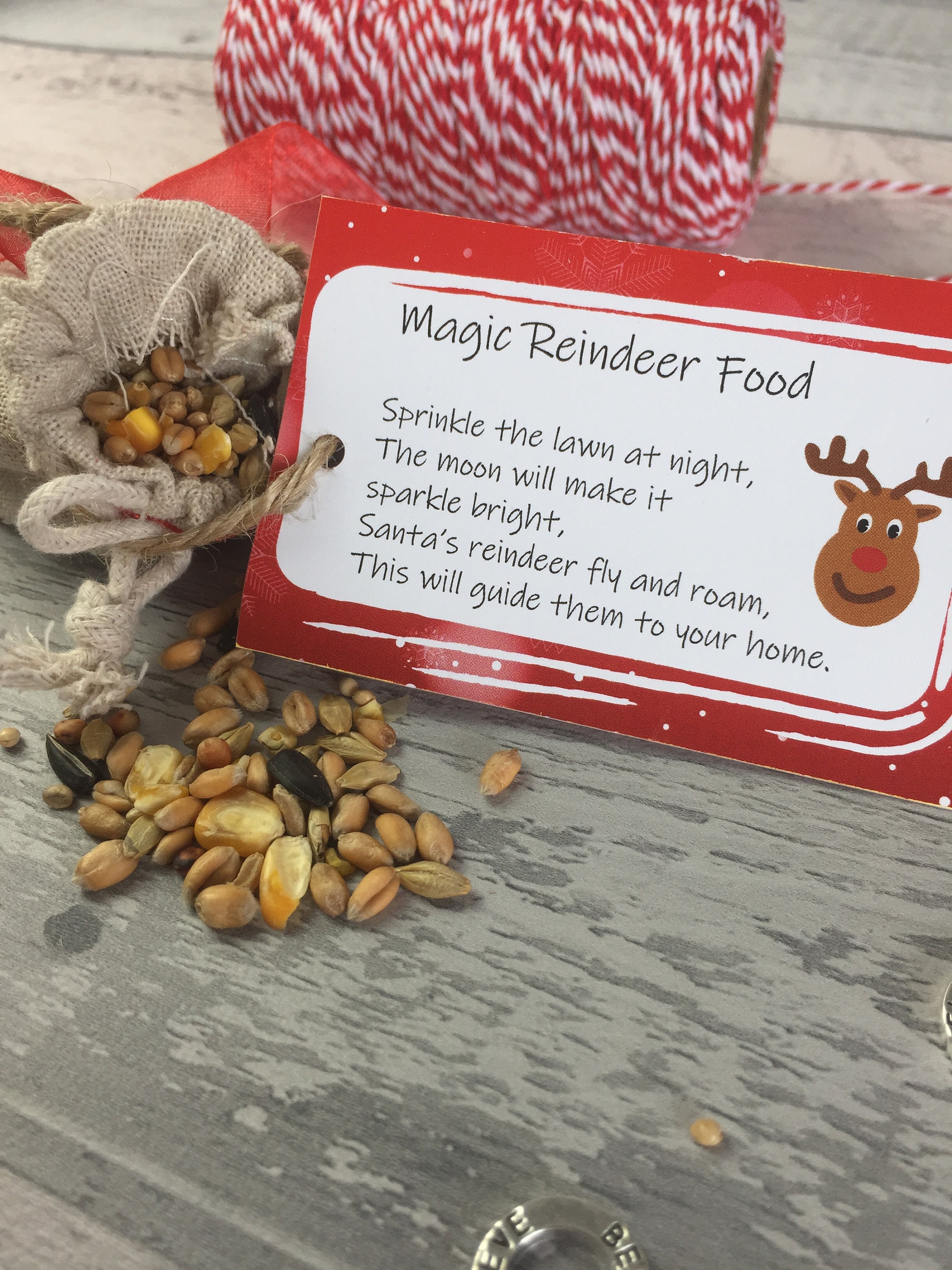 Magic Reindeer Food Reindeer Food Christmas Eve Box Bird | Etsy
