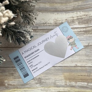 Invite to Lapland, Personalised Lapland Reveal, Surprise Holiday Reveal ...