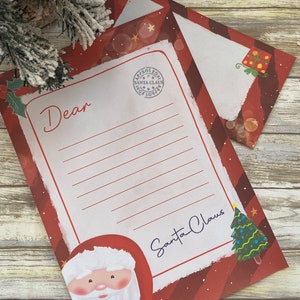 Letter to Santa Kit, Letter to Santa Wish List, Christmas Eve Box ...