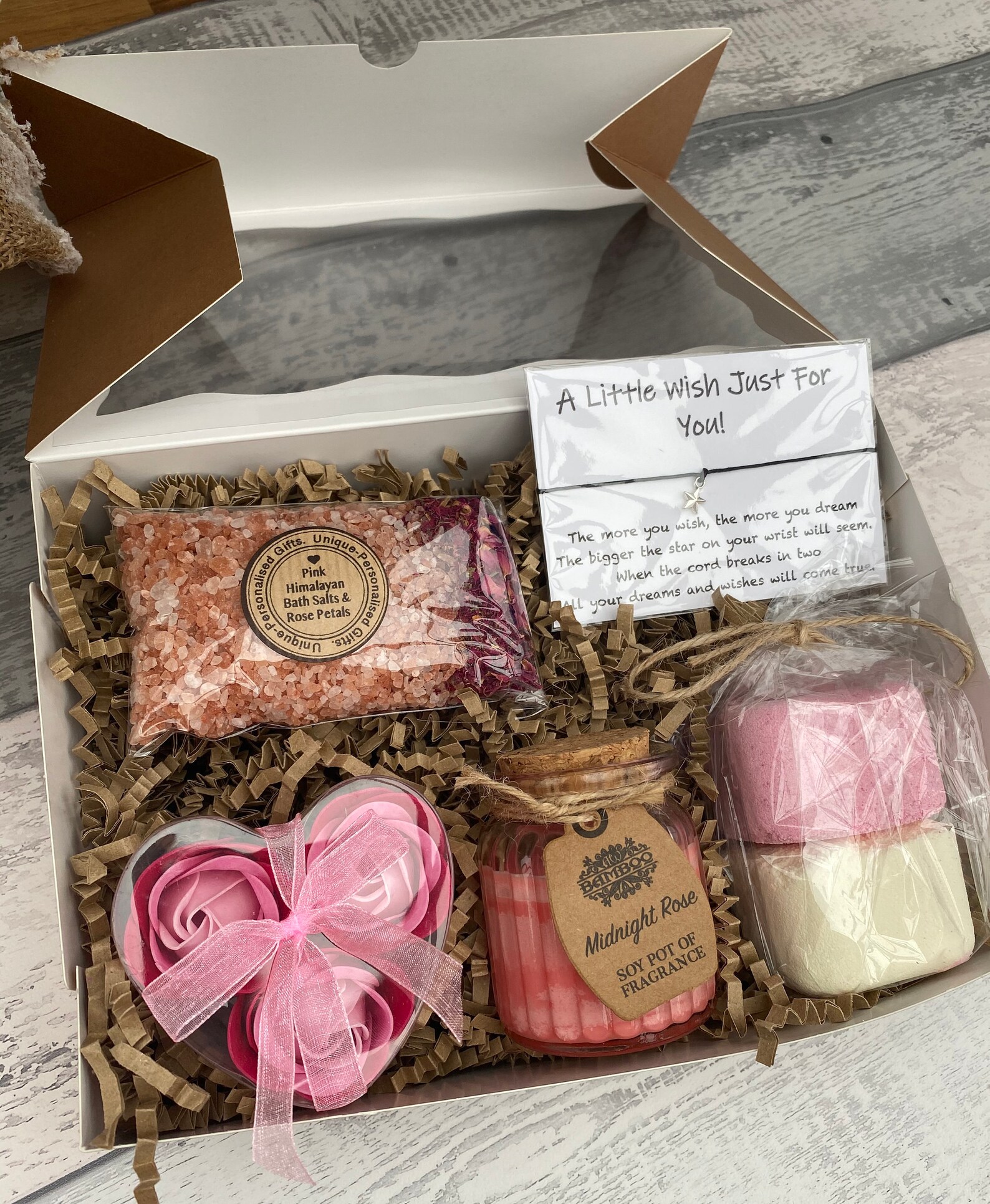 Pamper Hamper Spa Shower Gift Set Box for Daughter Friend New Mum ...