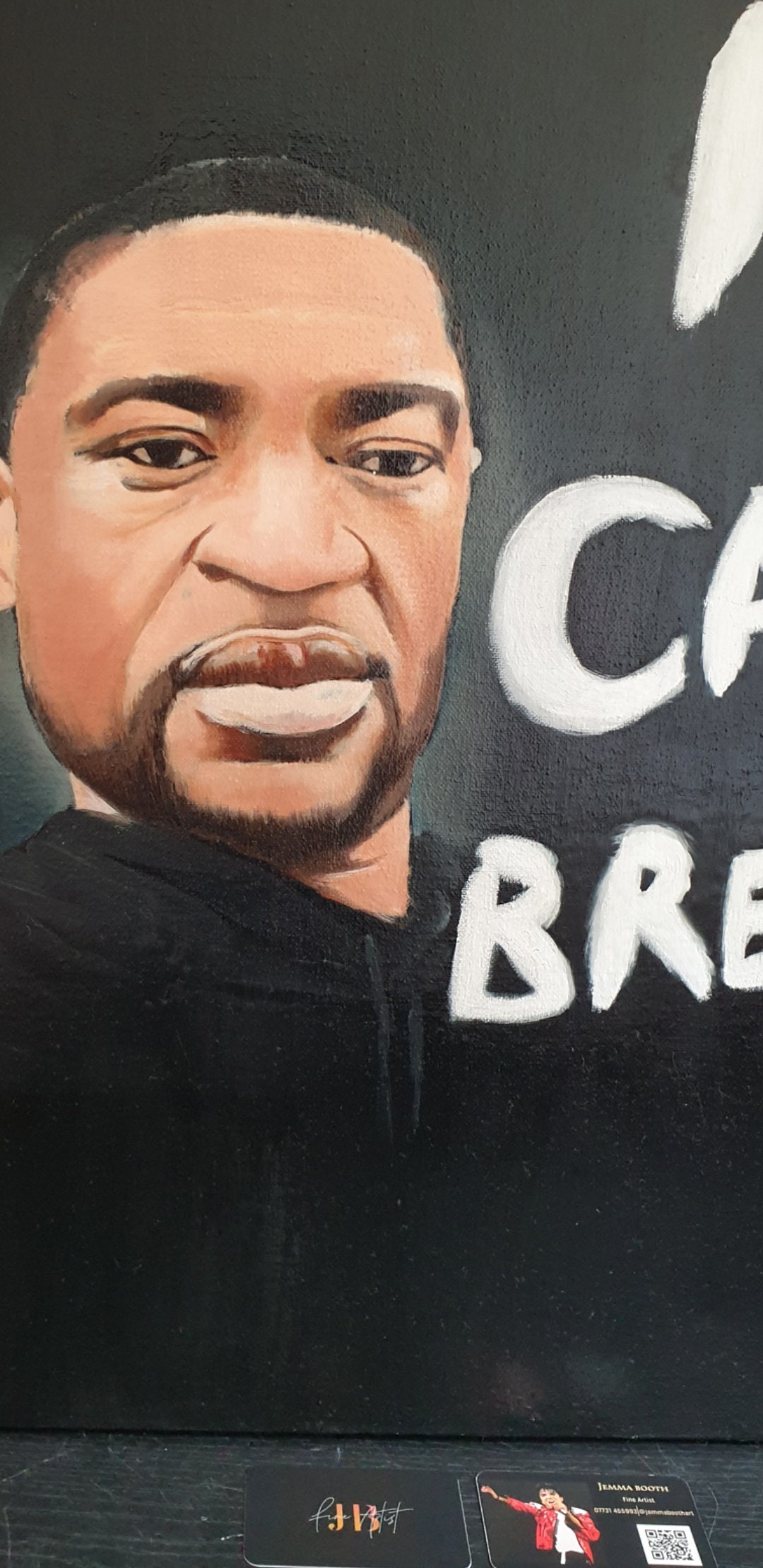 George Floyd Original Oil Painting, A2 - Etsy