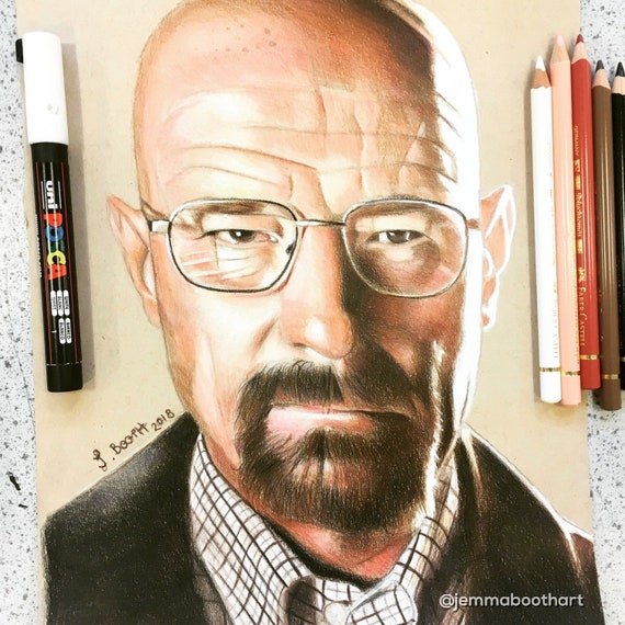 Walter White Drawing
