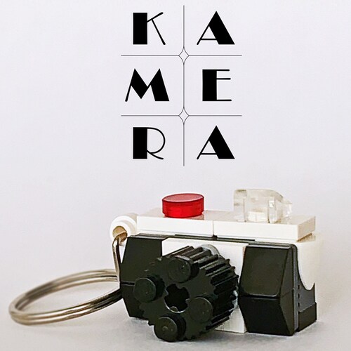 Custom LEGO Camera Keychain KAMERA free Shipping - Etsy