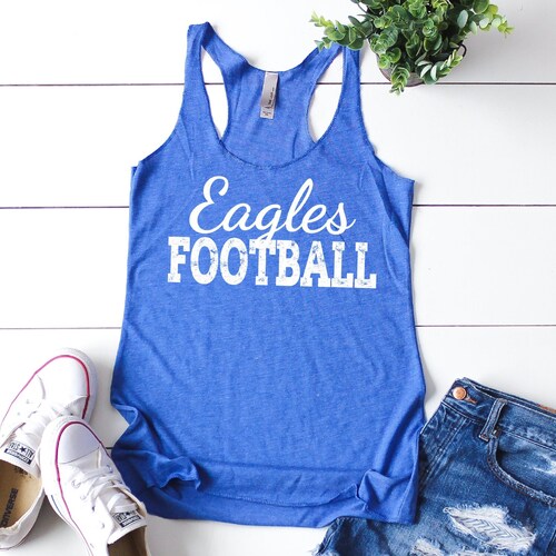Custom Football Tanks Football Tank Tops for Women - Etsy