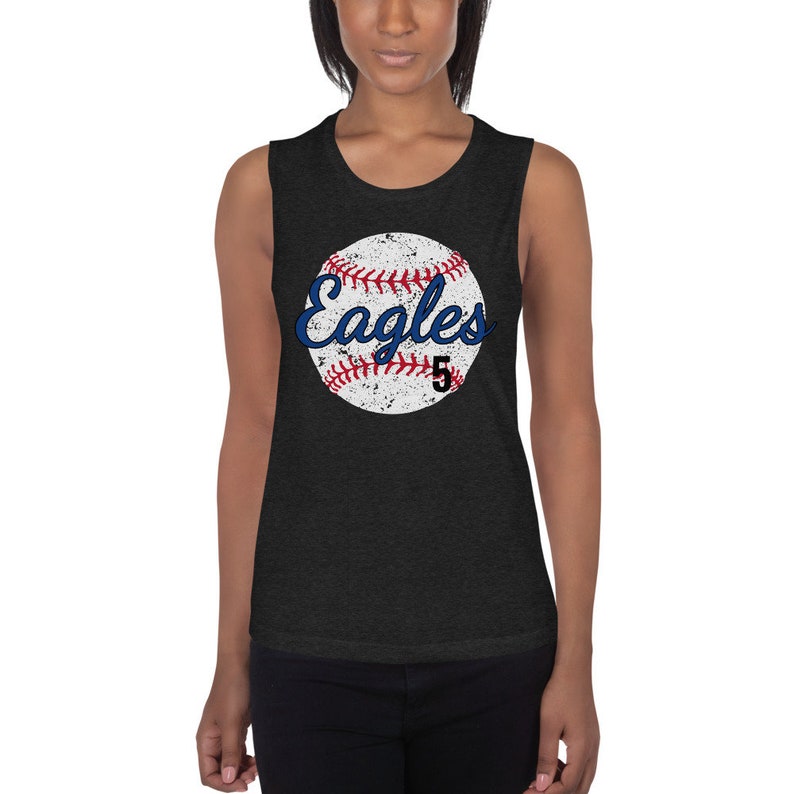 Baseball Tanks Women, Custom Baseball Shirt, Personalized Baseball Tank ...