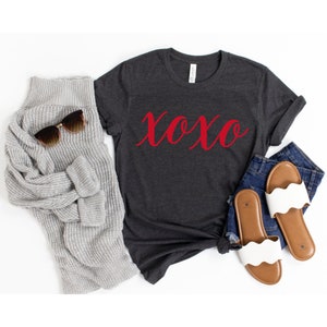 XOXO Shirt, Xoxo Tshirt, Valentines Shirt, Womens Valentine Shirt ...