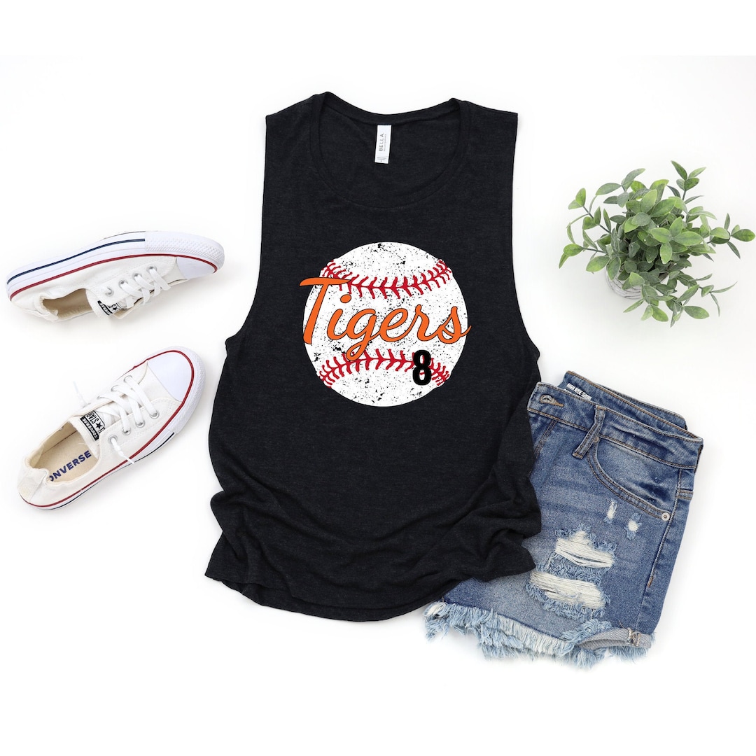 Baseball Tanks Women, Custom Baseball Shirt, Personalized Baseball Tank ...