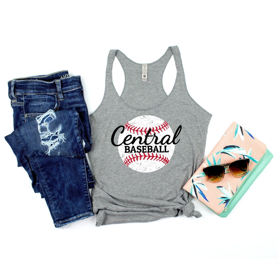 Personalized Baseball Tank Top, Baseball Shirts for Women, Baseball Mom ...